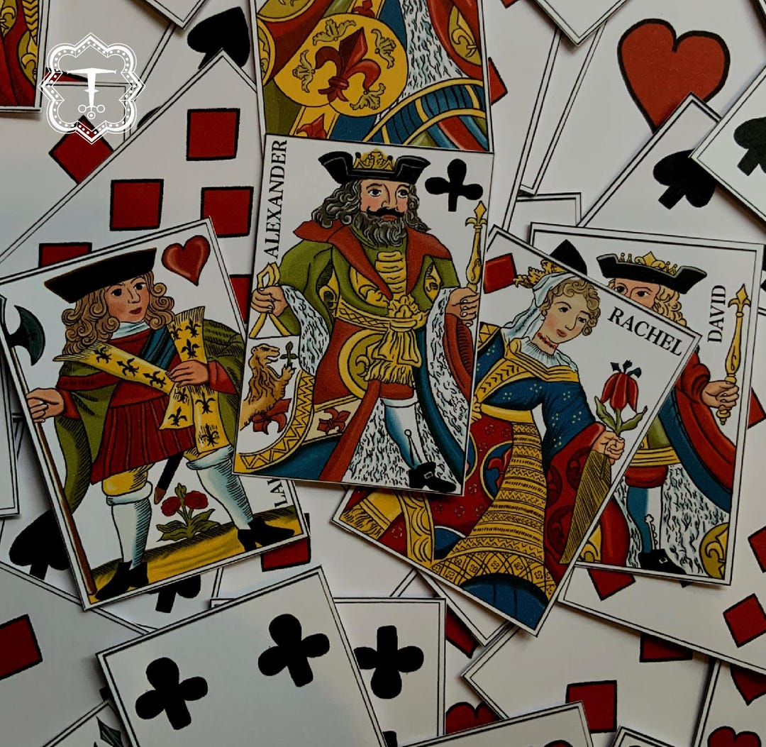 Regency Playing Cards 1810 - Etsy