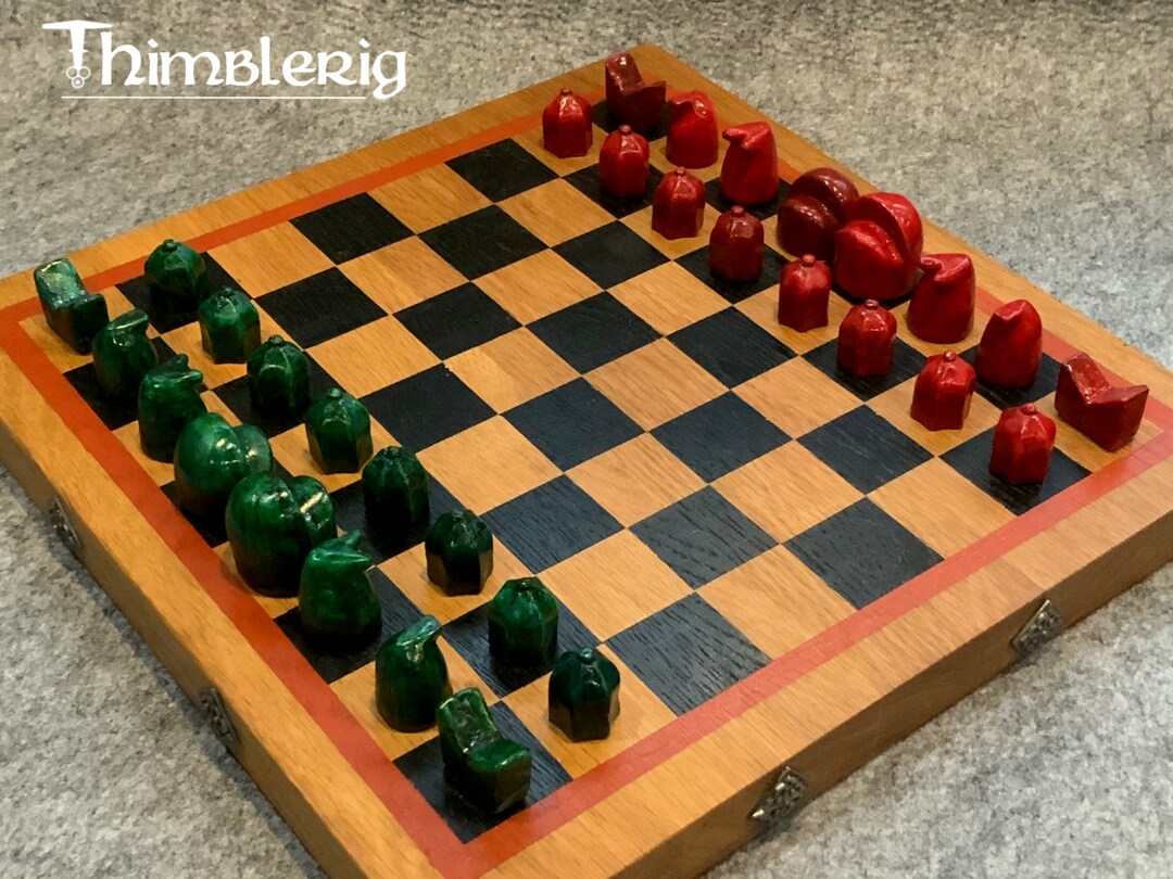 12th Century Chess Set - Etsy UK