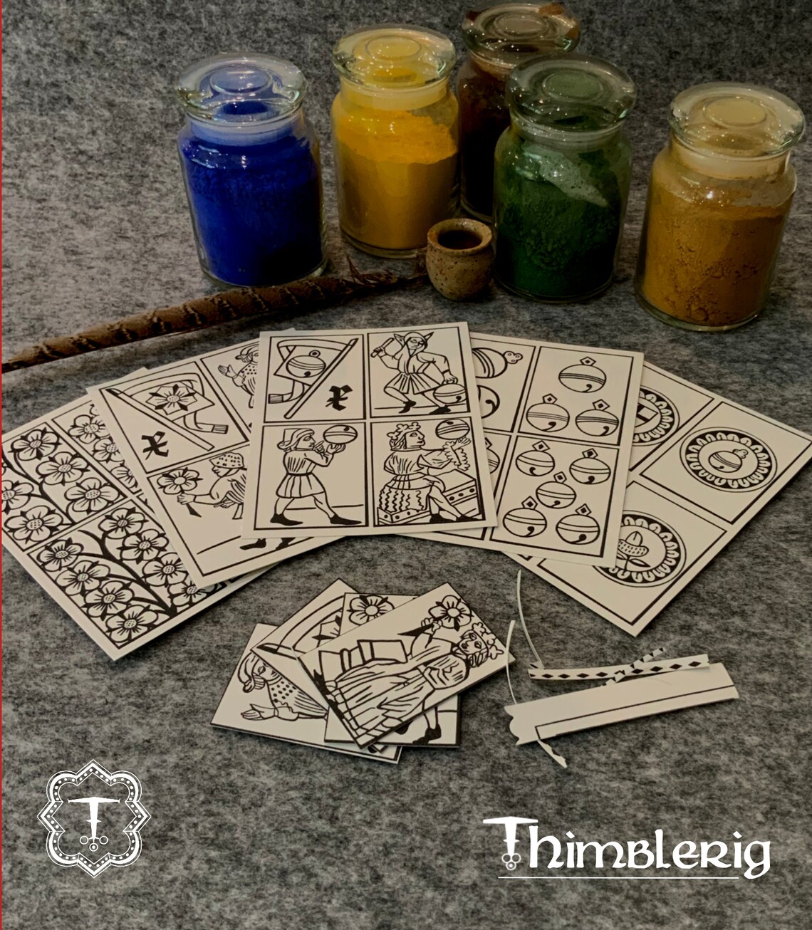 Colour in Medieval Cards (colour, Cut and Play) - Etsy