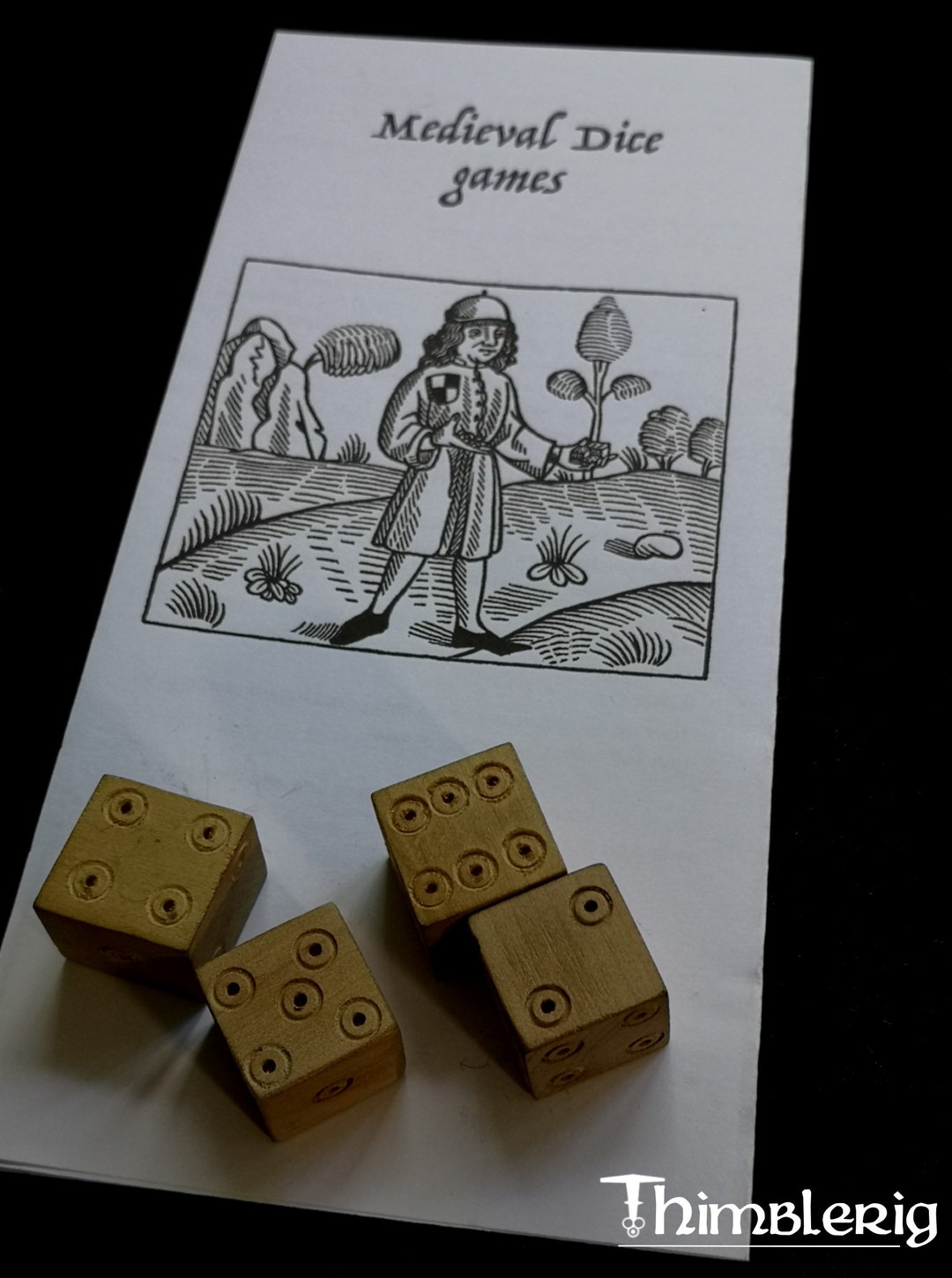 Medieval Dice With Cheat Dice - Etsy