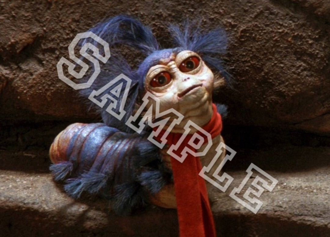 Labyrinth 80's Movie Inspired Ello Worm A4 Poster Birthday - Etsy UK