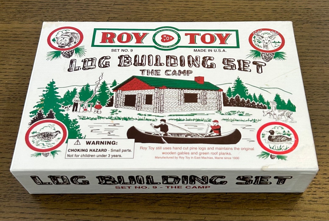 Collectible Roy Toy Log Building Set the Camp (set No 9) - Etsy