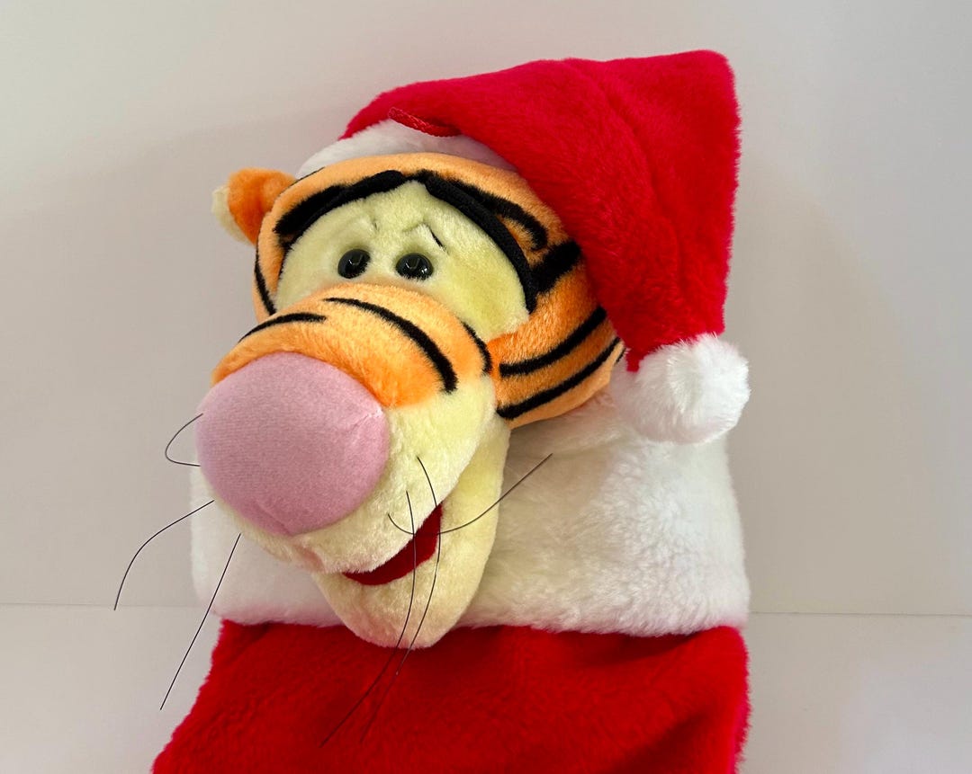 Vintage Disneys Tigger 15 Christmas Stocking by Santas Best - Etsy