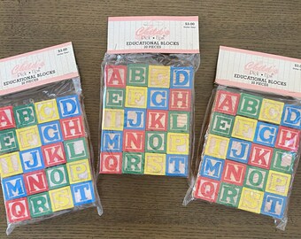 Upper and Lower Case Wooden Letters - Etsy