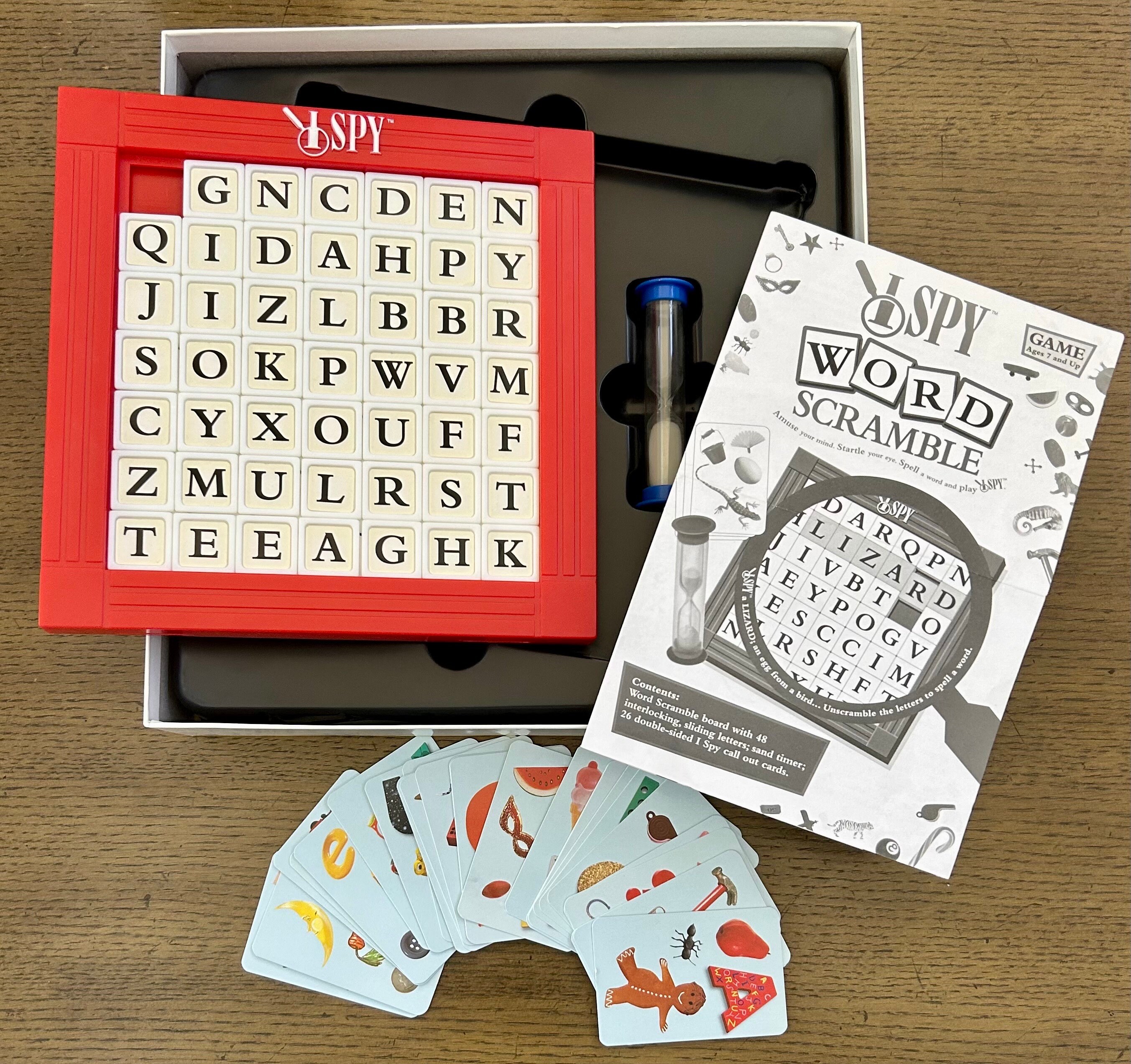 2004 I Spy Word Scramble Game Complete by Scholastic - Etsy