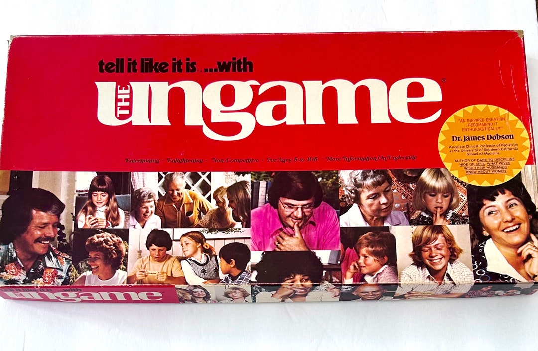 Vintage 1975 the Ungame Board Game Complete No 1200 - Etsy