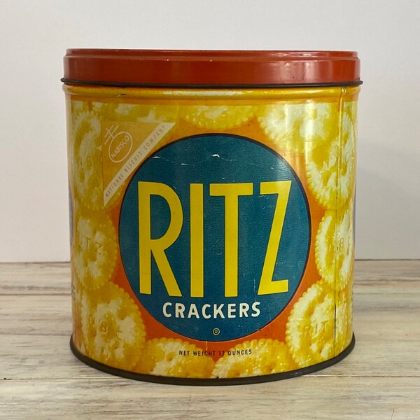 Ritz Cracker Tin - Etsy
