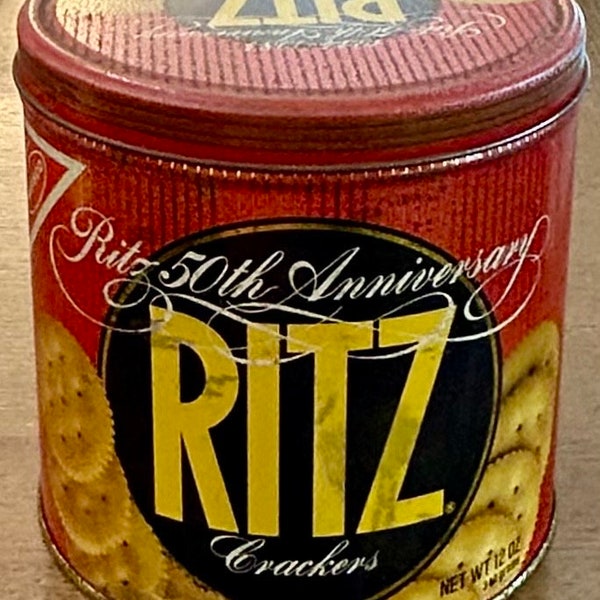 Ritz Cracker Tin - Etsy
