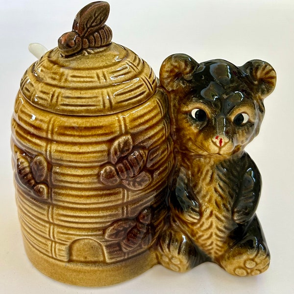 Vintage Honey Pot - Etsy