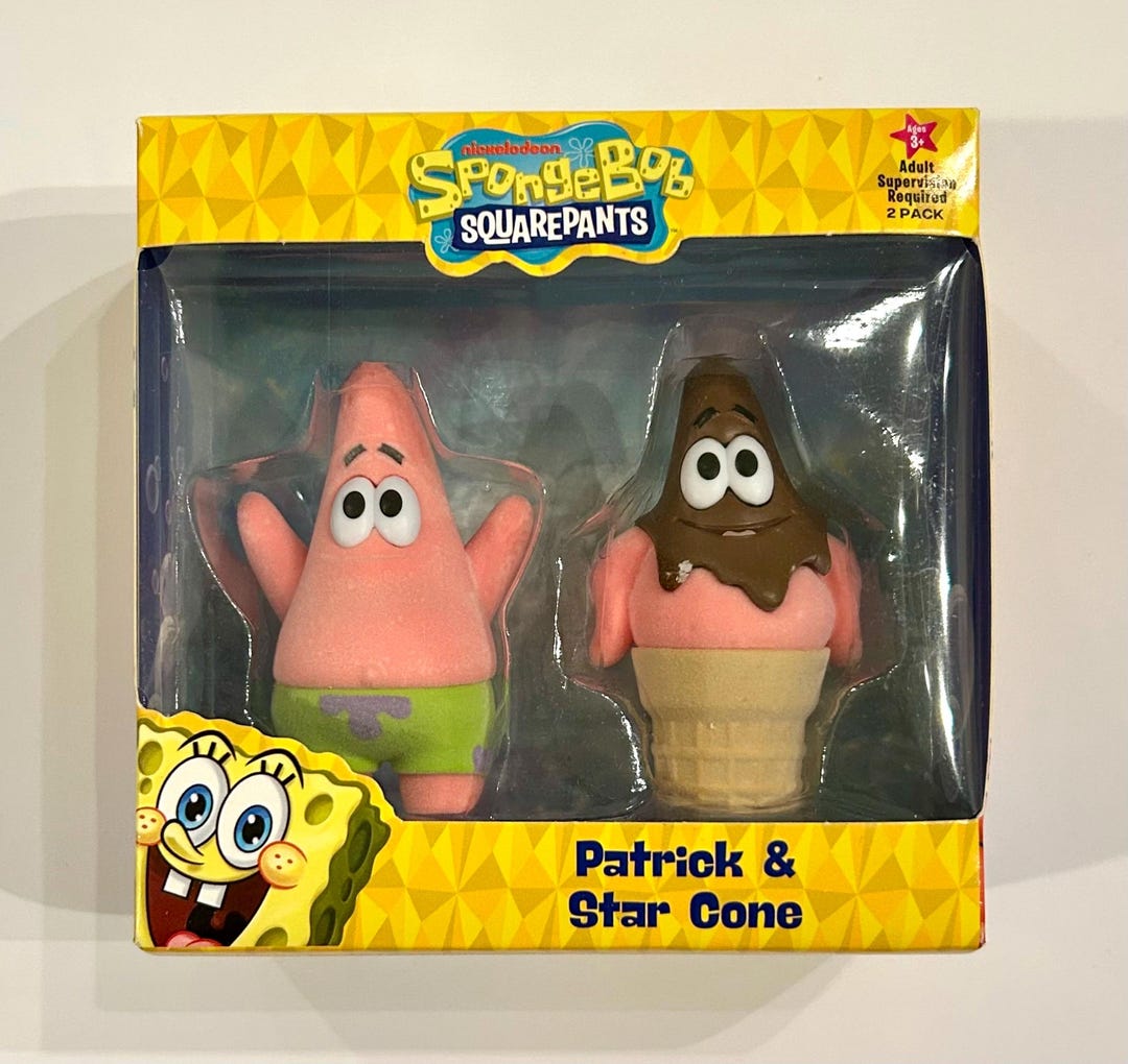 Collectible Nickelodeon Sponge Bob Square Pants - Patrick and Star Cone ...