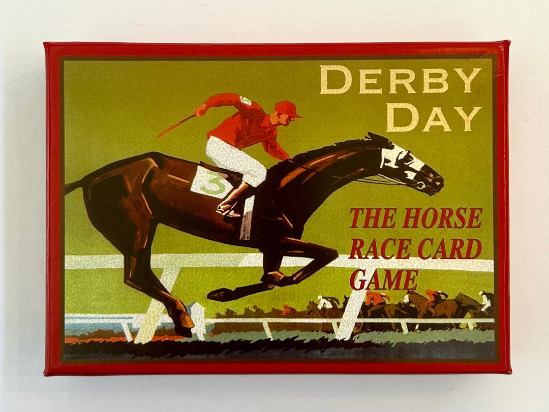 Derby Day Horse Race Card Game by the Lagoon Group NEW - Etsy