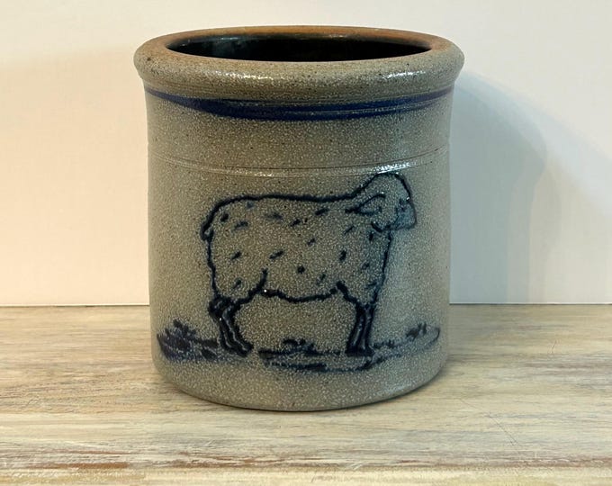 Vintage 1988 Handmade Rowe Pottery Works Cambridge Wisconsin Small ...