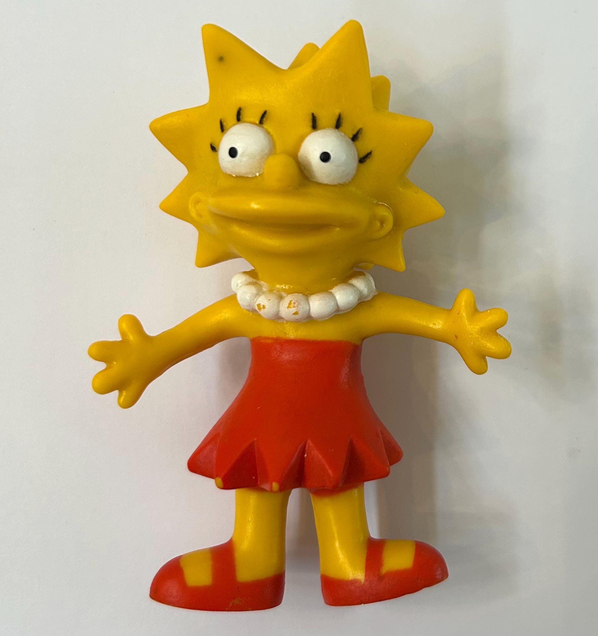 Vintage 1990s the Simpsons Lisa and Maggie PVC Figurines - Etsy