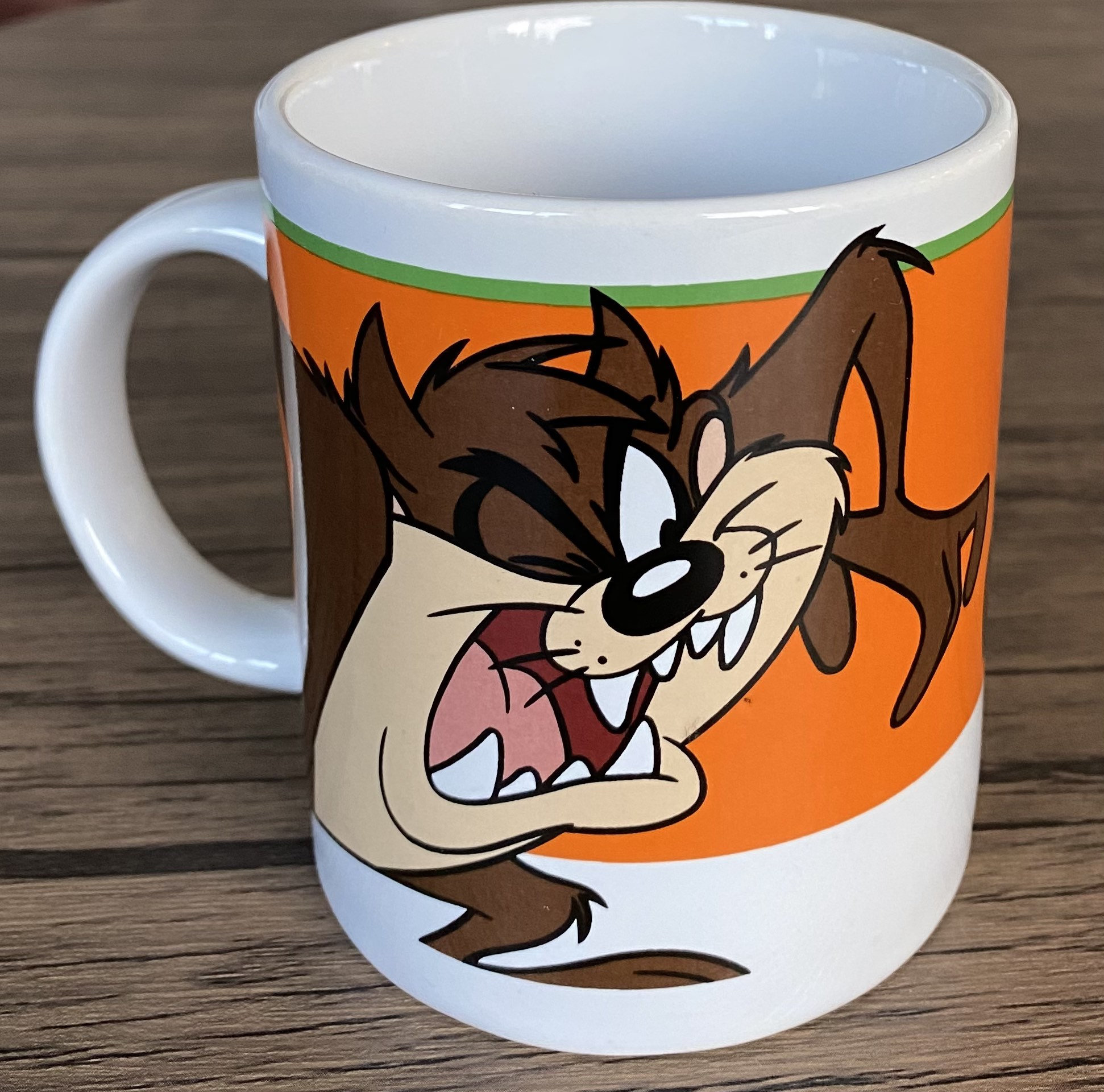 Vintage 2000 Tasmanian Devil Ceramic Coffee /tea Mug Warner - Etsy