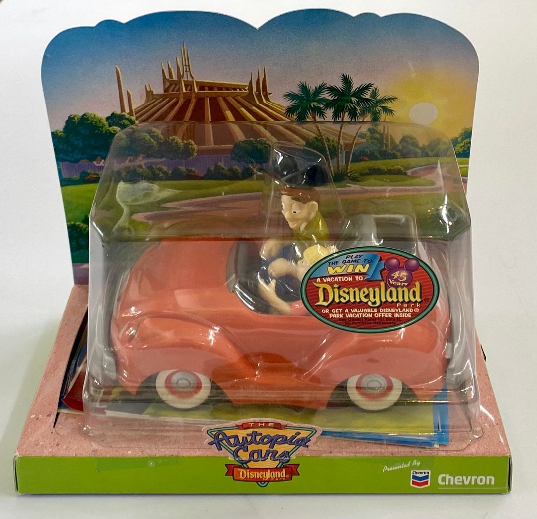 Vintage 2000 the Disneyland Autopia Chevron Car - Classic; New Original ...