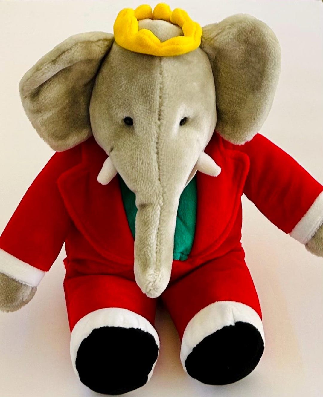 Vintage 1988 BABAR the Elephant Stuffed Plush Toy by GUND Inc - Etsy