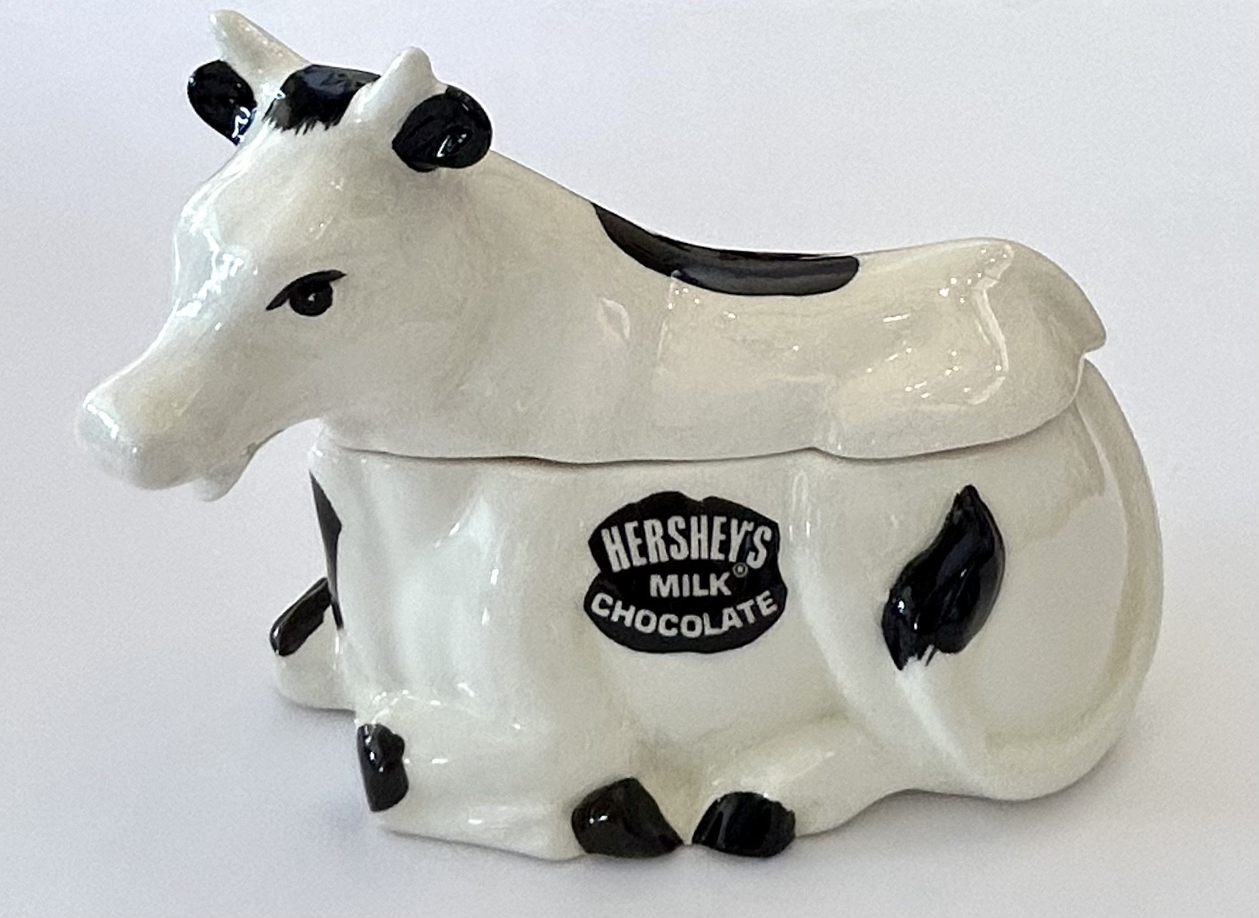 Vintage Hersheys Milk Chocolate Cow Covered Ceramic Dish - Etsy