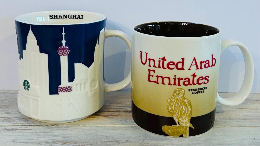 Selection Starbucks SHANGHAI or United Arab Emirates Collectible 16 Oz ...