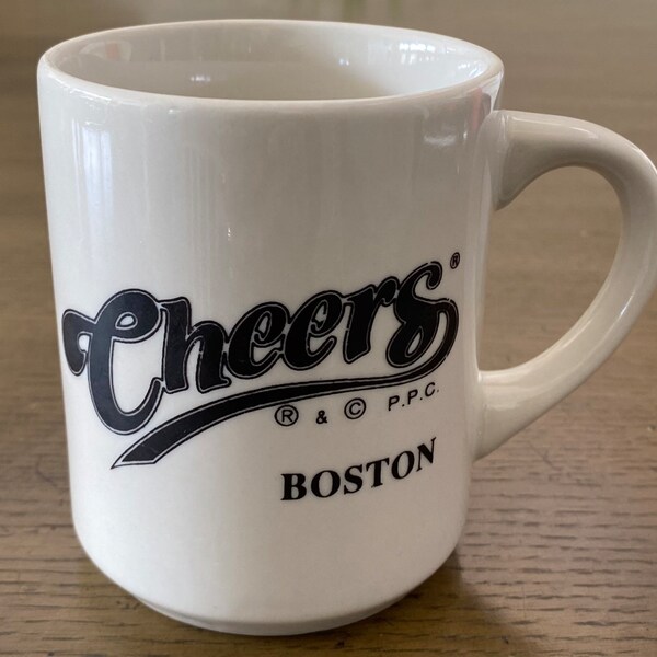 Cheers Boston Mug - Etsy