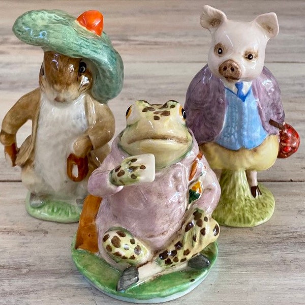 Beatrix Potter Figurines - Etsy