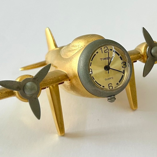Vintage Desk Clock - Etsy