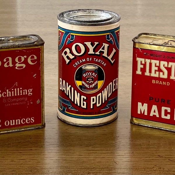 Spice Tins - Etsy
