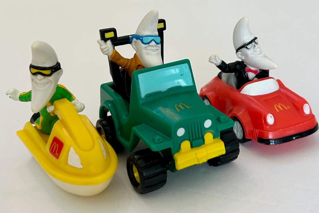 Vintage 1988 Mcdonalds Happy Meal Mac Tonight Moon Man Toys (select ...