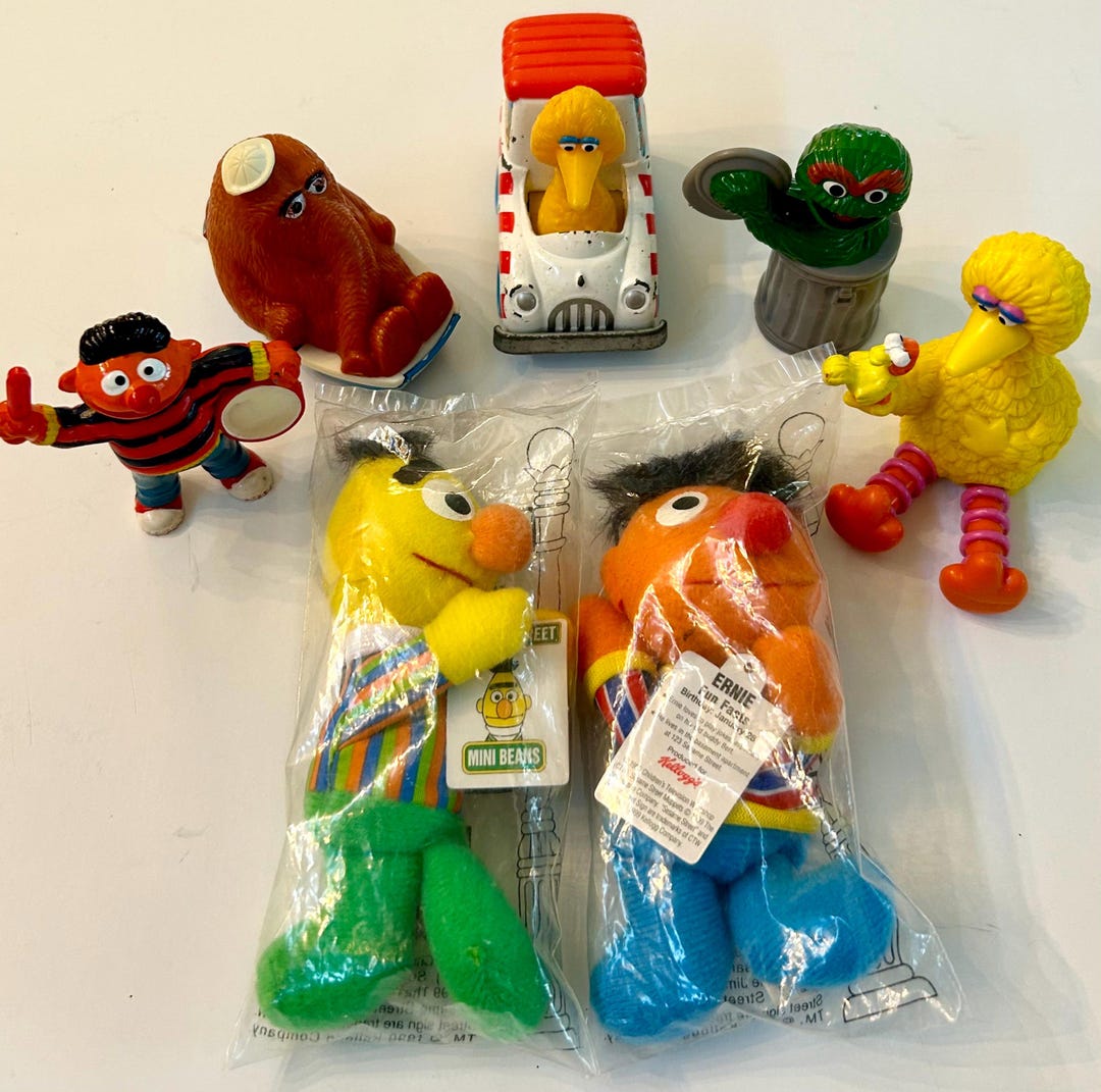 Vintage Selection of Sesame Street Figures From the 1980’s/90’s - Etsy