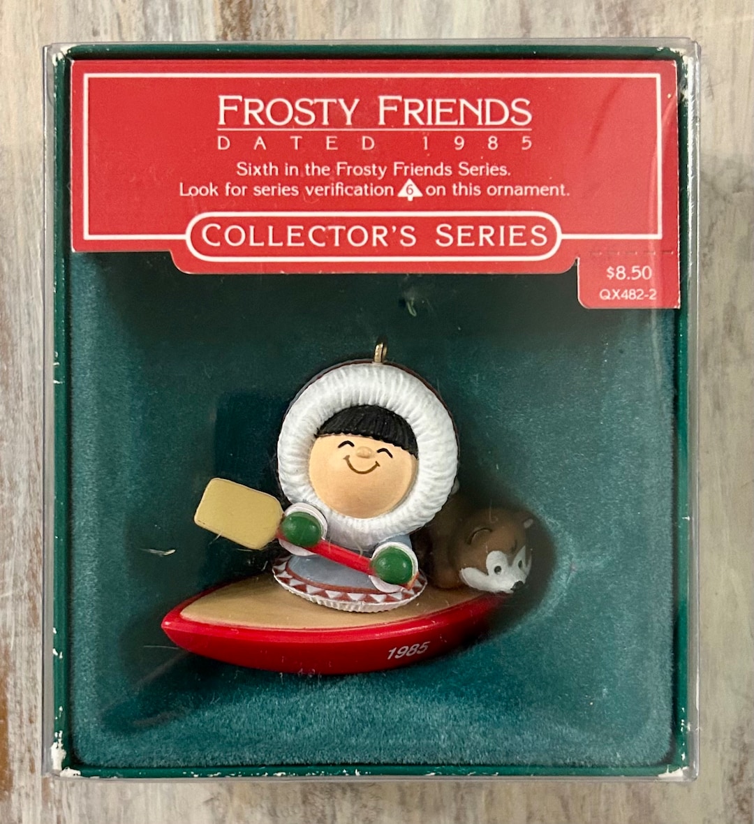 Vintage 1985 Hallmark Frosty Friends Keepsake Ornament Sixth in Frosty ...
