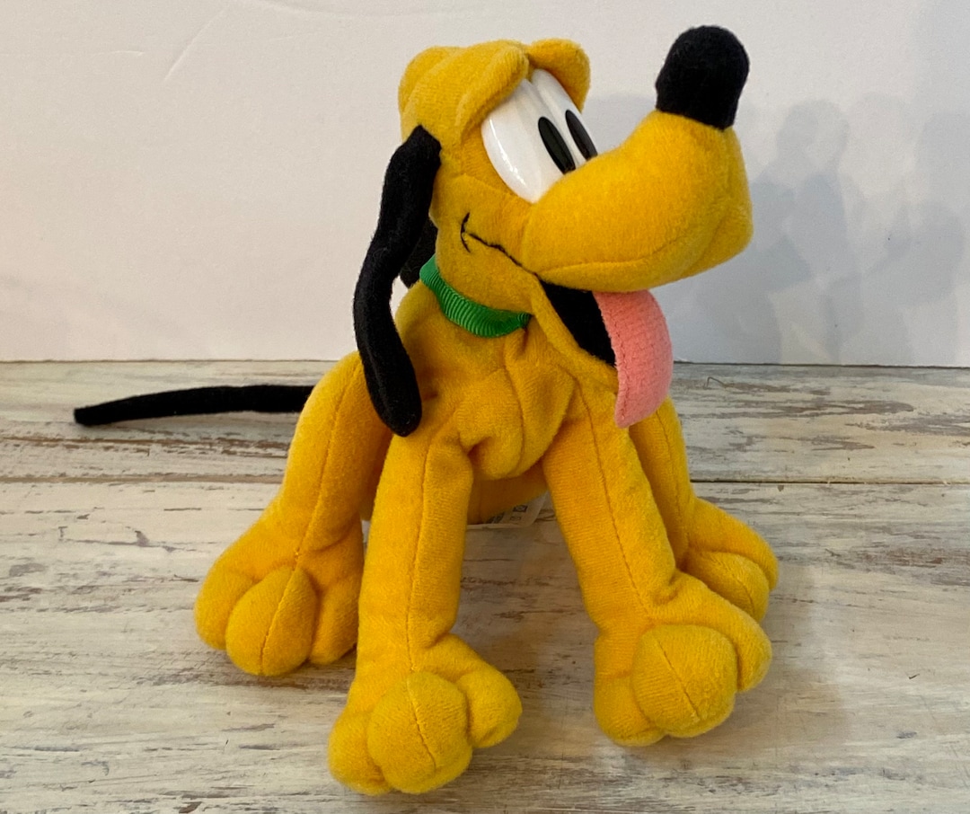 Vintage Walt Disney Pluto Plush Toy 6 in Mickey Series 1999 - Etsy