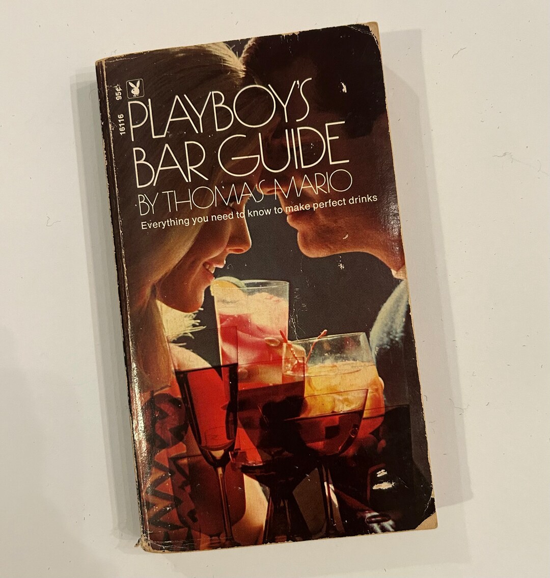 Vintage 1971 Playboys Bar Guide Paperback Book by Thomas Mario - Etsy