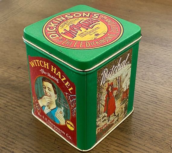 Vintage Dickinsons Witch Hazel Collector Tin - Etsy