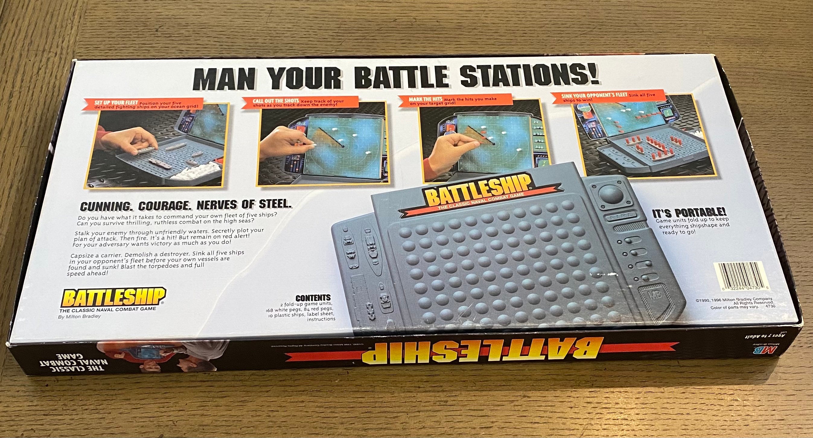 Vintage 1996 BATTLESHIP the Classic Naval Combat Game by - Etsy