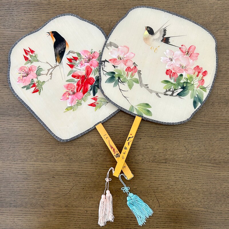 Hand Painted Fan - Etsy