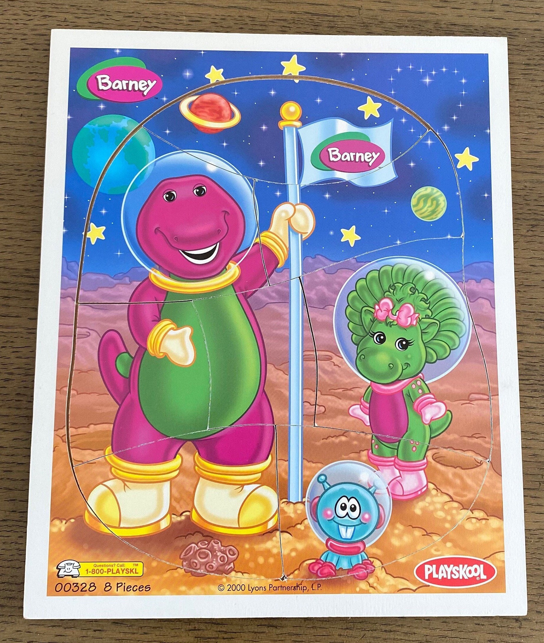 Barney In Outer Space