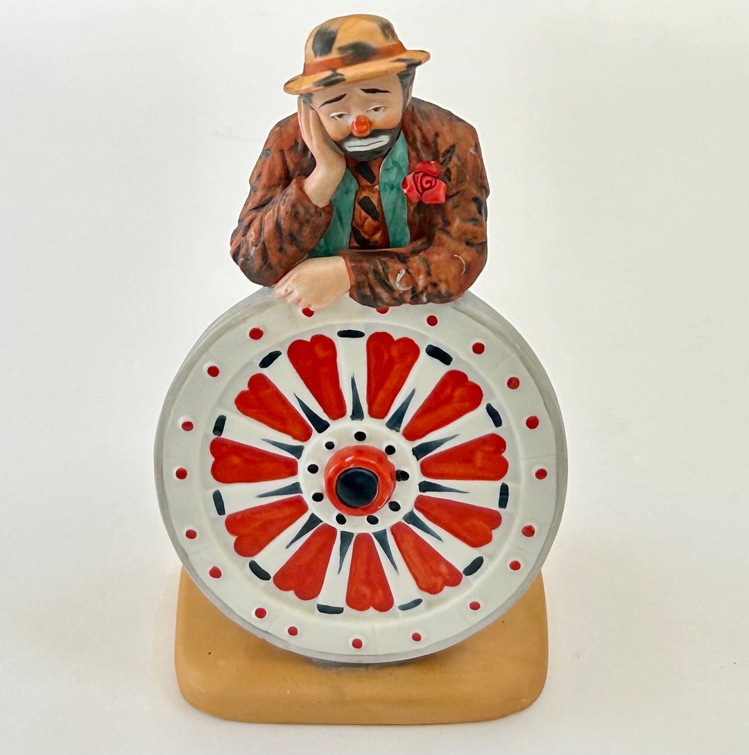Vintage Original Emmett Kelly Circus Collection Clown Figurine - Etsy