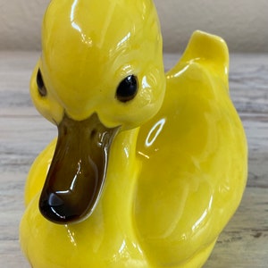 Vintage Freeman & Mcfarlin Ceramic Yellow Duck; Potteries of California ...