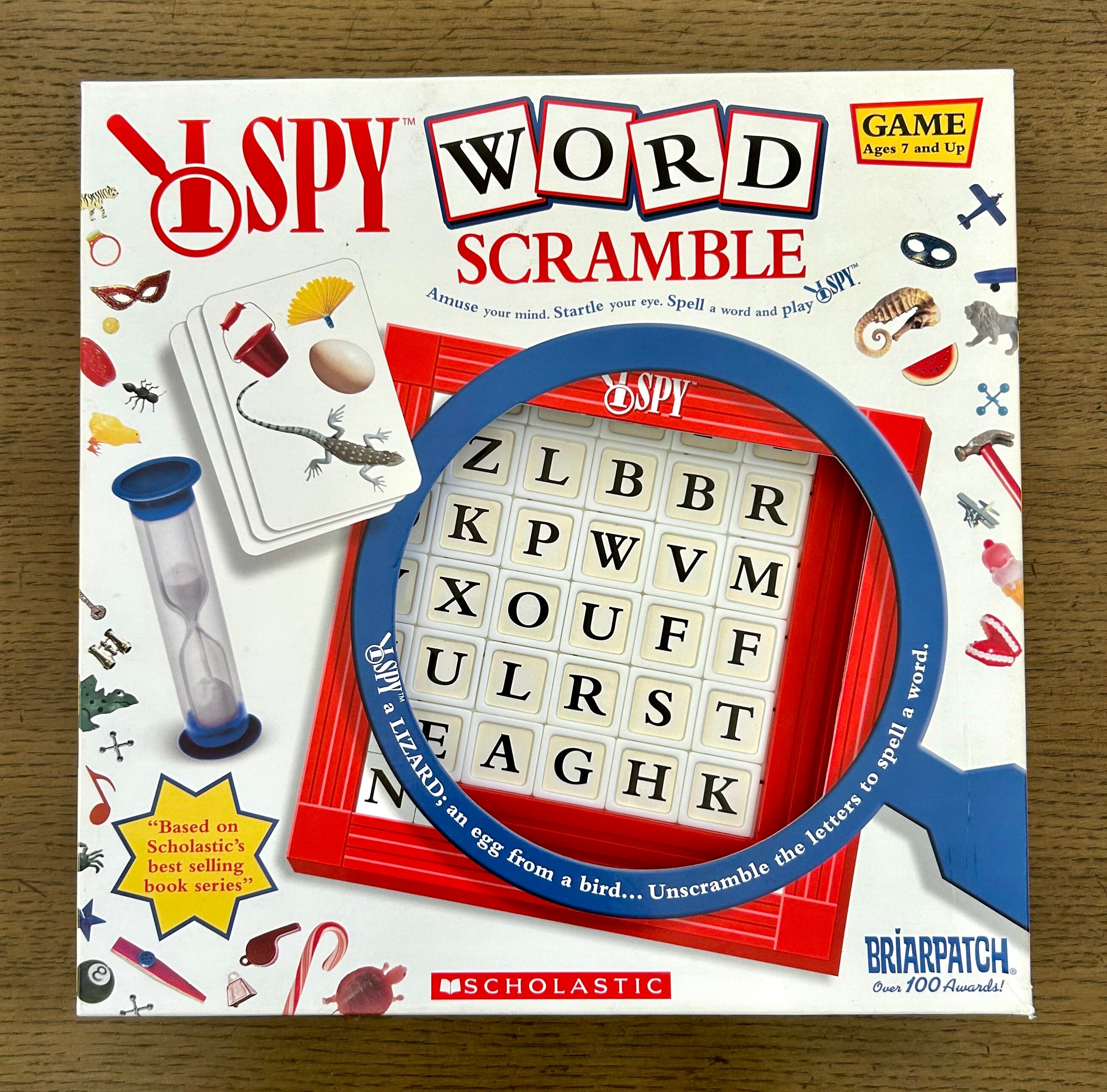 2004 I Spy Word Scramble Game Complete by Scholastic - Etsy
