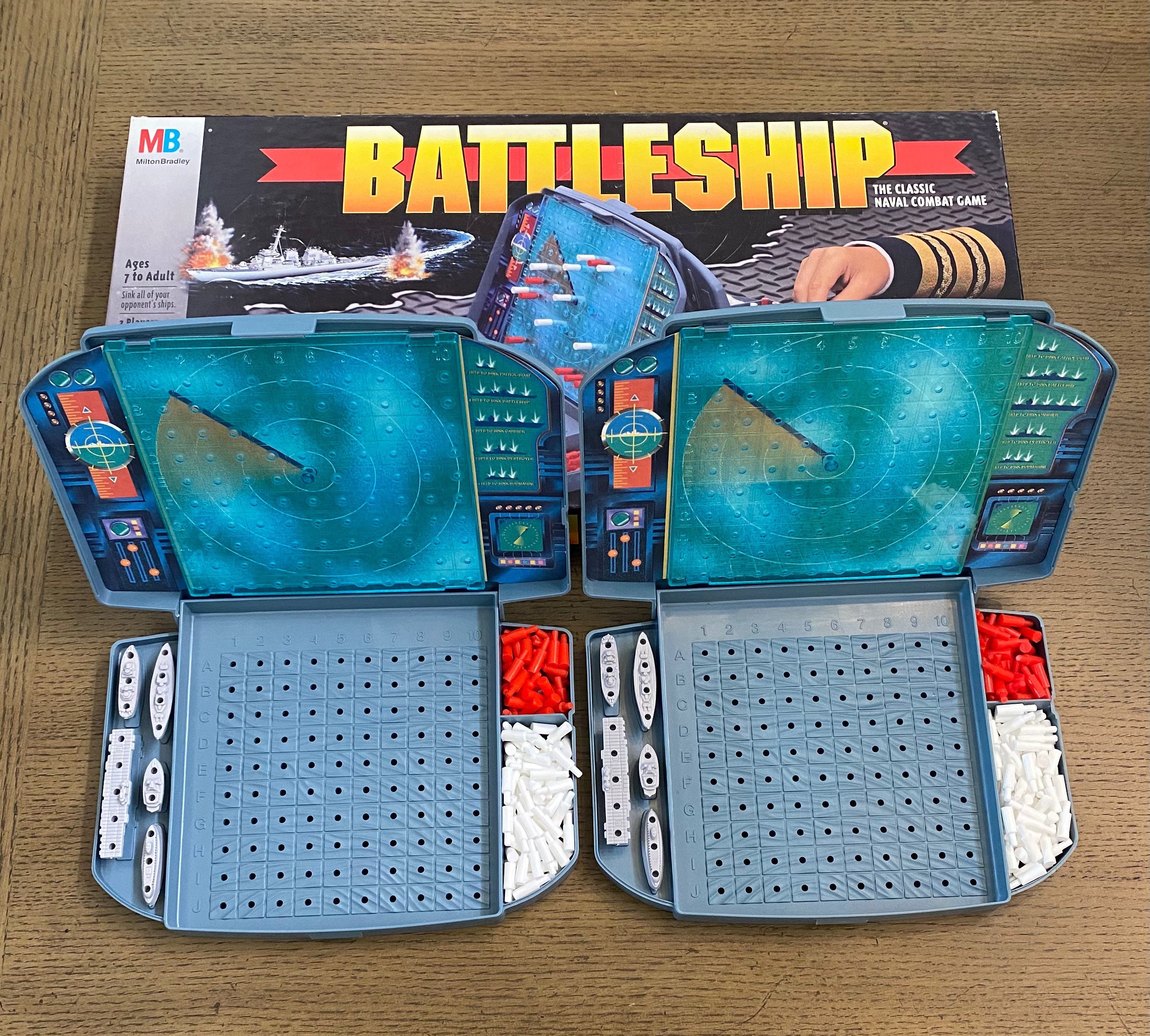 Vintage 1996 BATTLESHIP the Classic Naval Combat Game by - Etsy
