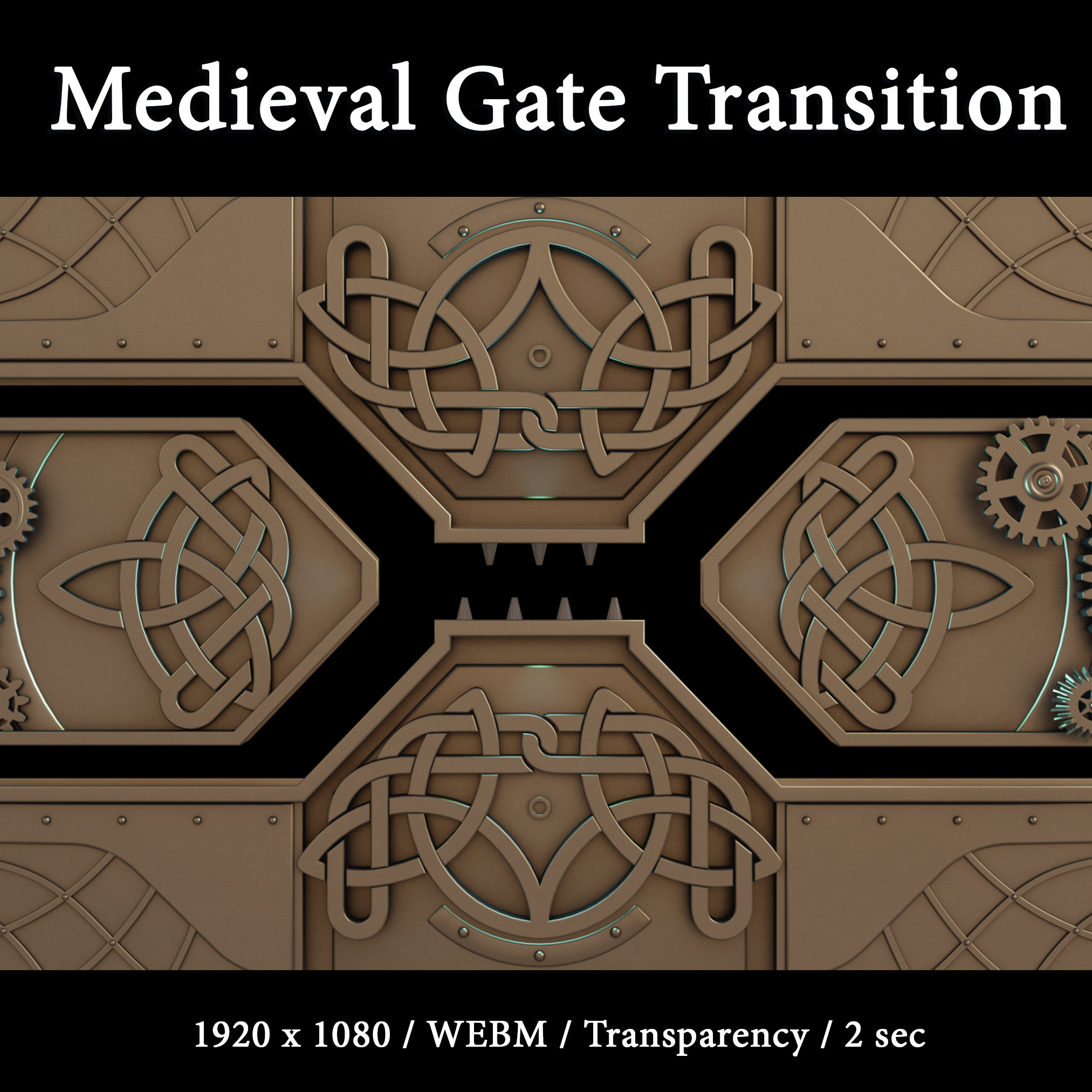 Medieval Twitch Transition, Stream Overlay, Twitch Stinger Transition ...