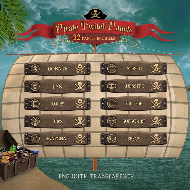 One Piece Stream Overlay - Etsy