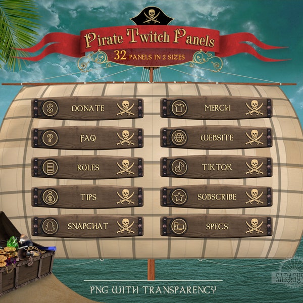 Twitch Pirate Emotes - Etsy