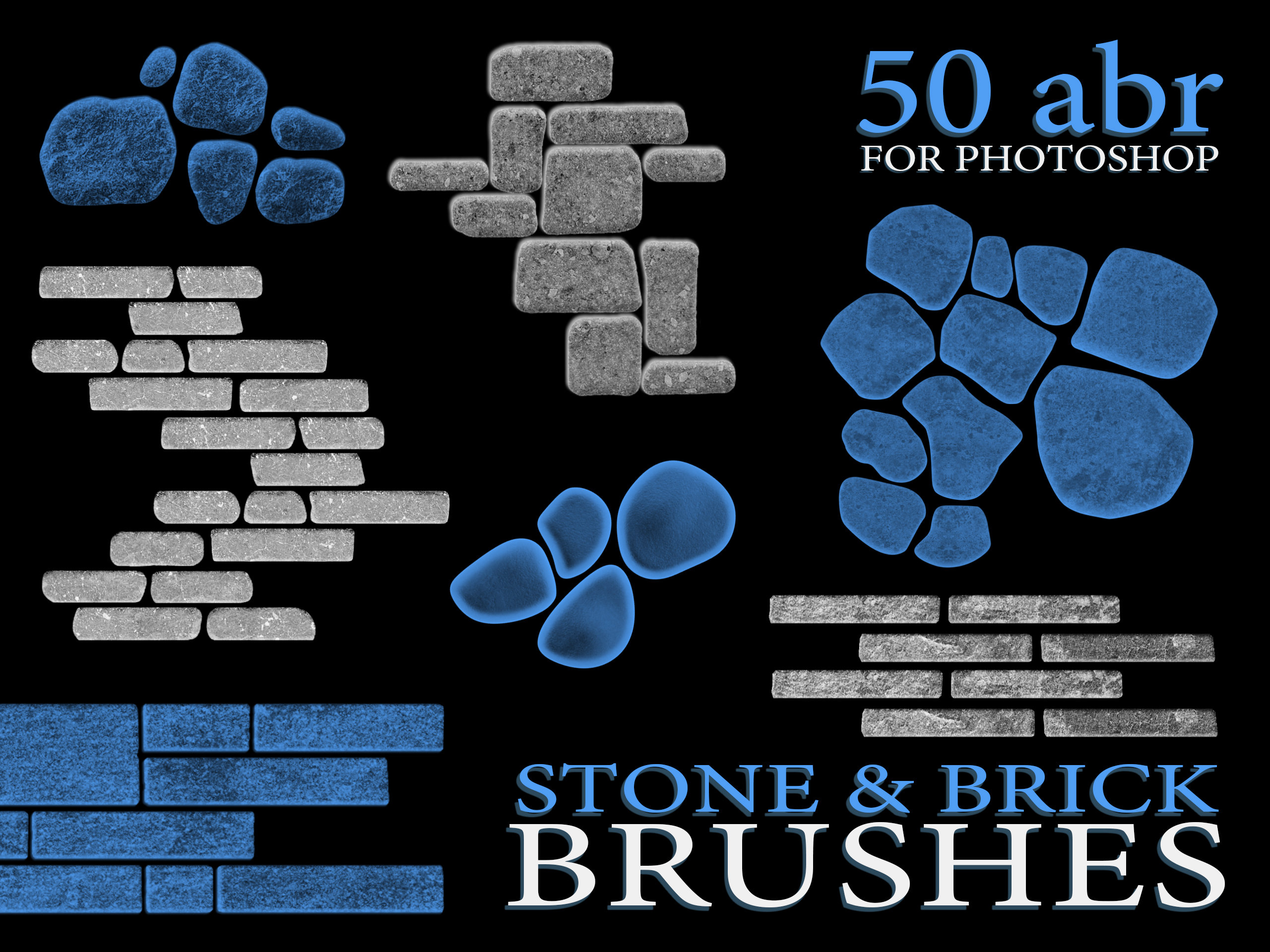 Stone Pavement Photoshop