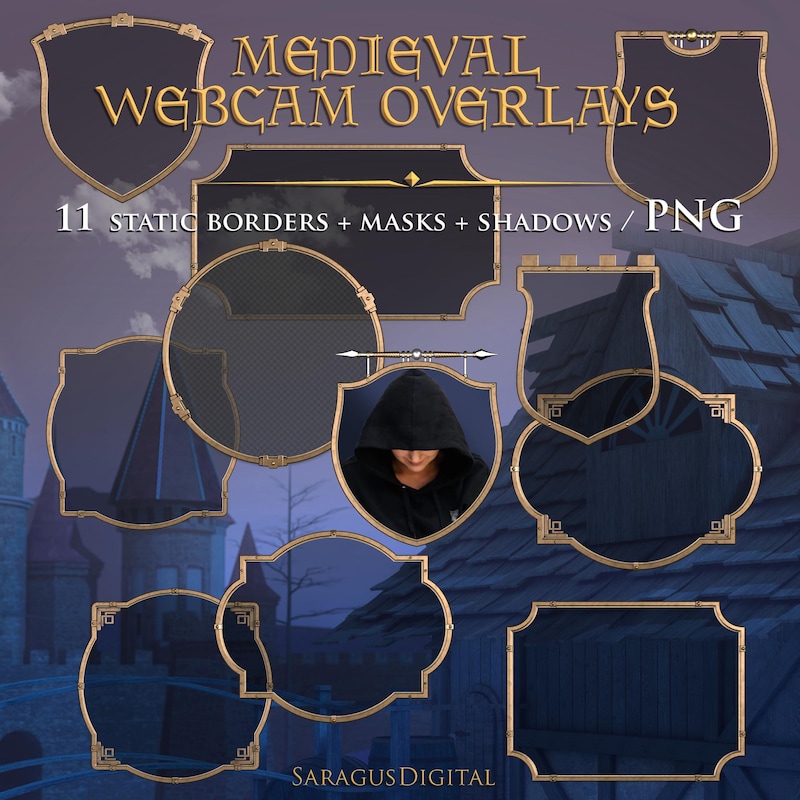 Medieval Twitch Frame - Etsy
