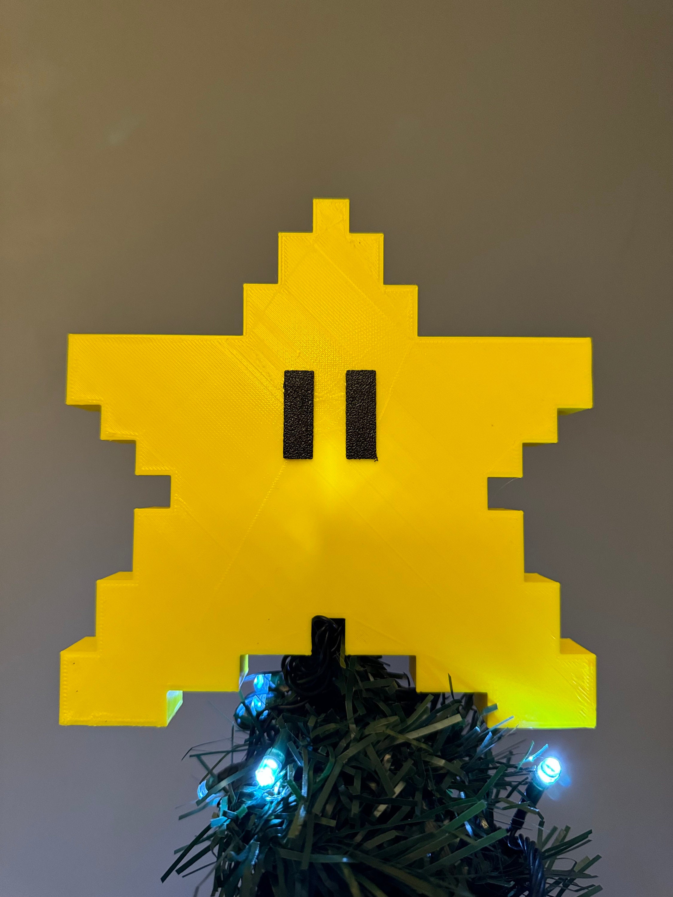 Star Tree Topper Inspired by Super Mario - Etsy