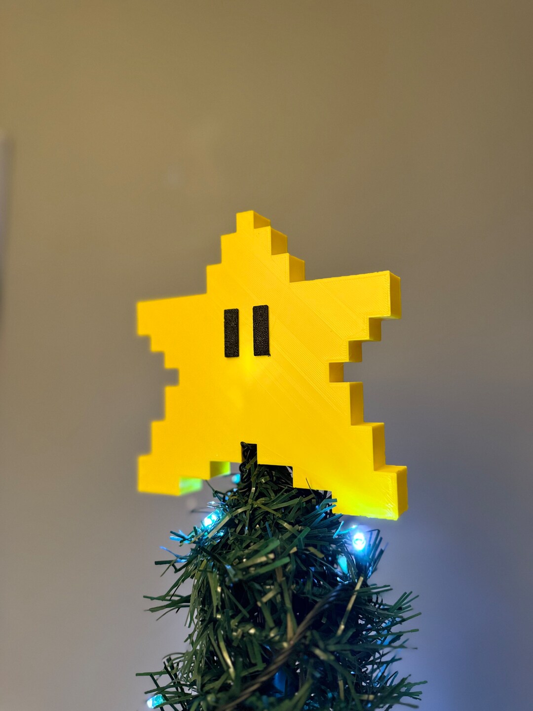 Star Tree Topper Inspired by Super Mario - Etsy