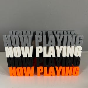 Vinyl Wall Mount (NOW PLAYING) - Etsy