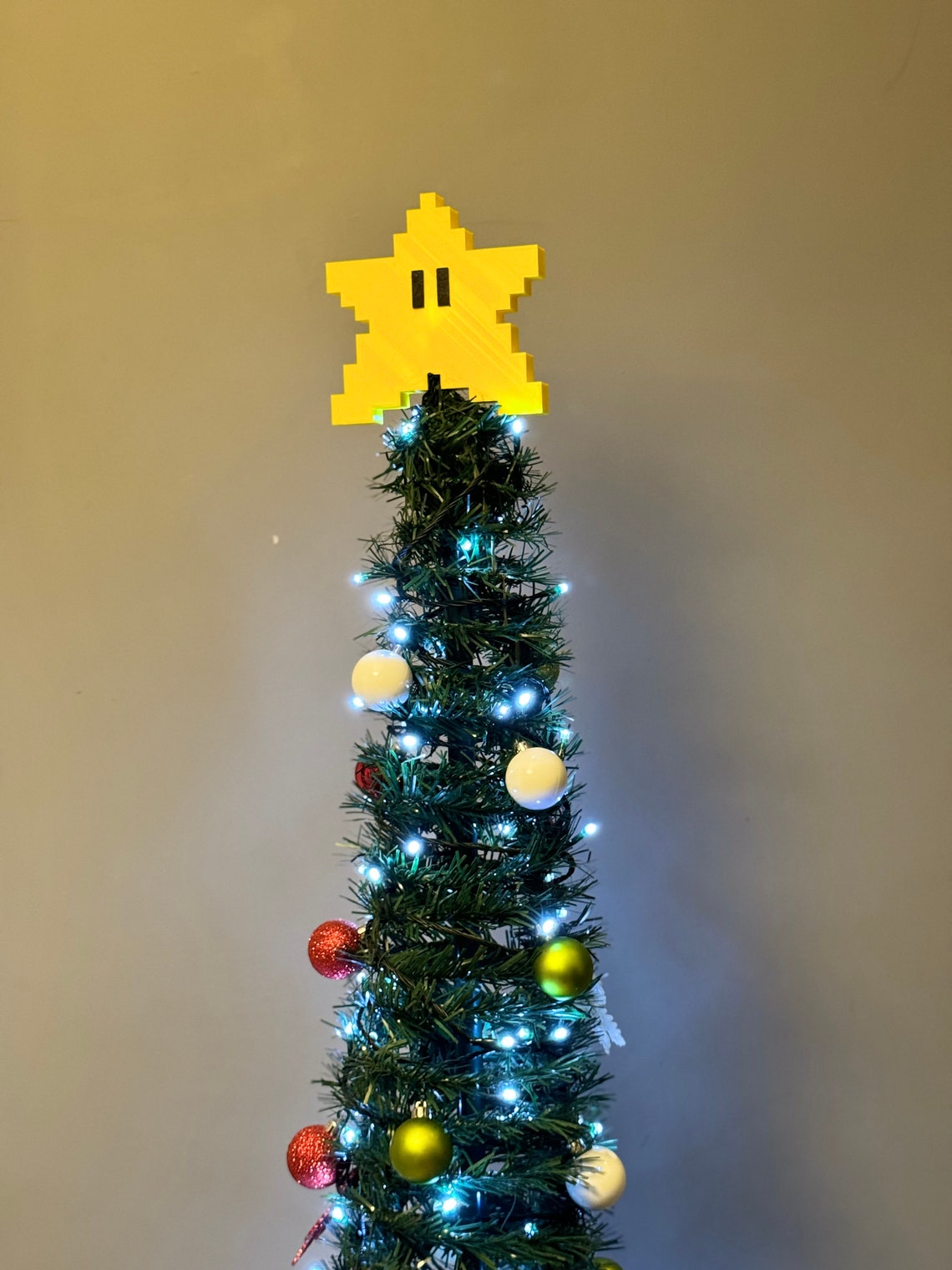 Star Tree Topper Inspired by Super Mario - Etsy