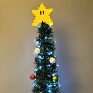 Star Tree Topper Inspired by Super Mario - Etsy