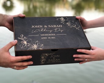 Engagement Memory Box - Etsy